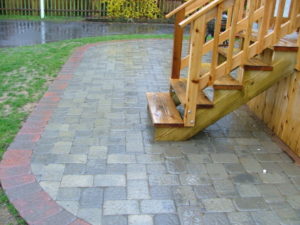 Photos of EP Henry paver projects showing different color combinations ...